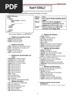 Cours Complet HTML & CSS | PDF | Élément HTML | Html