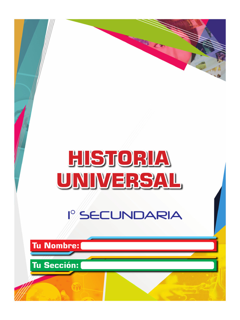Historia Universal 1 Sec Edit | PDF