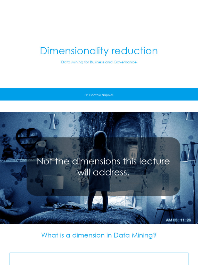 Lecture4-Dimensionality Reduction Methods | PDF Lecture4-Dimensionality Reduction Methods | PDF