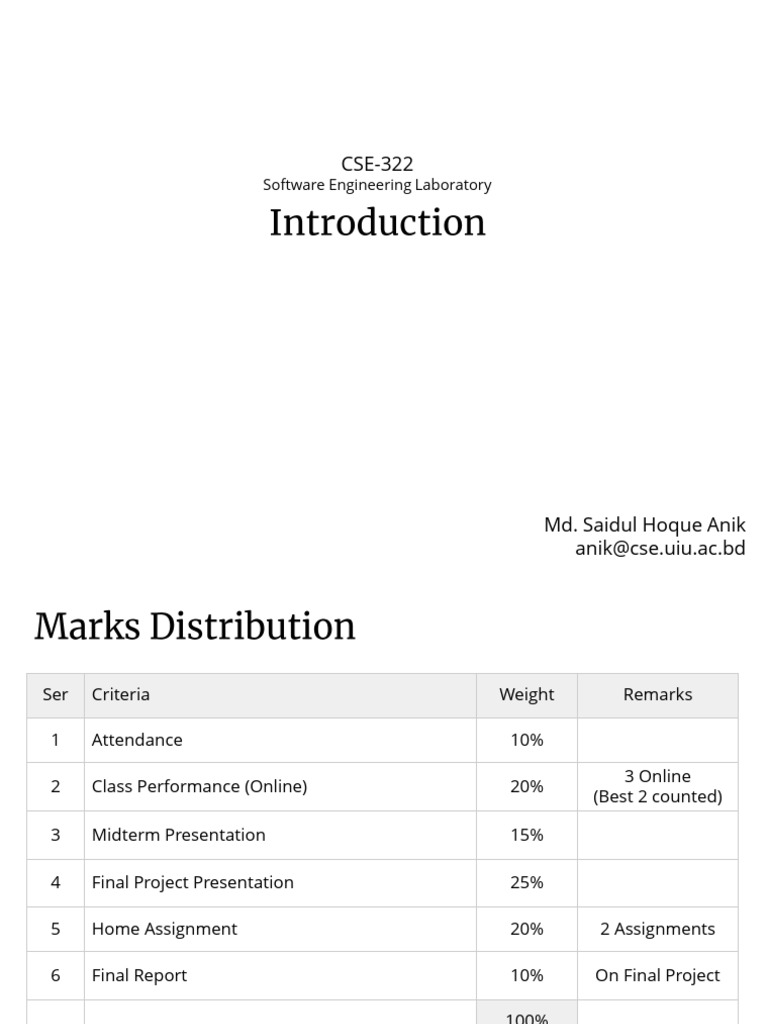 CSE-322 Introduction | Download Free PDF | Computer Science | Software ...