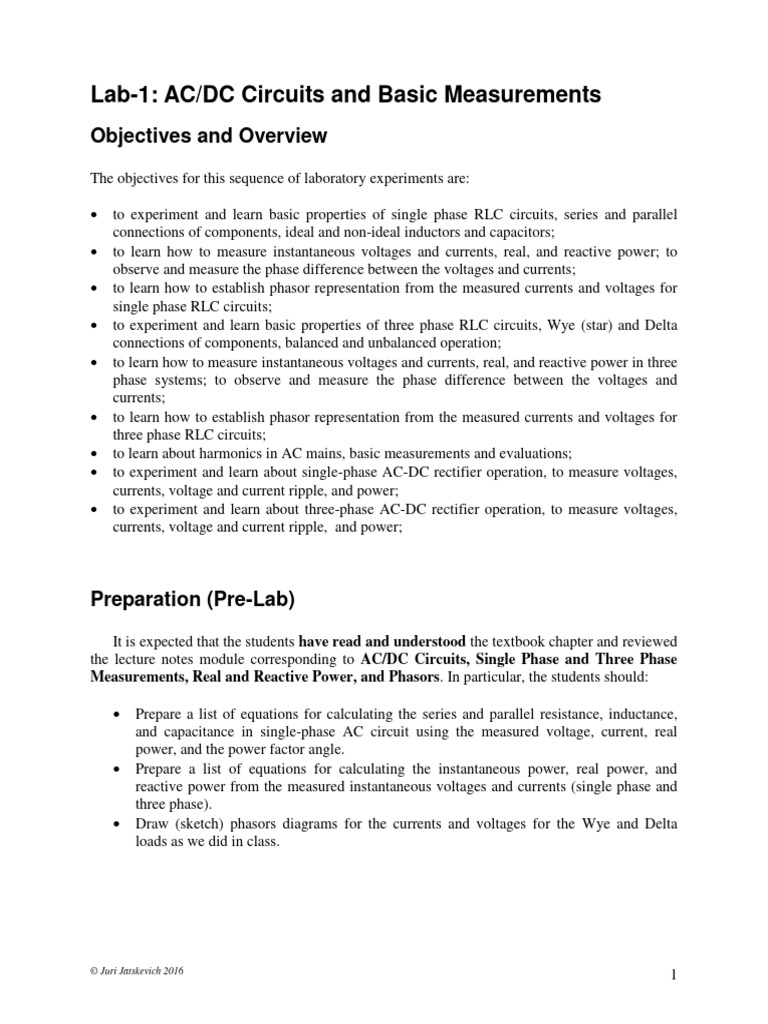 UBC ELEC 342 Lab 1 Report | PDF | Science & Mathematics | Technology & Engineering