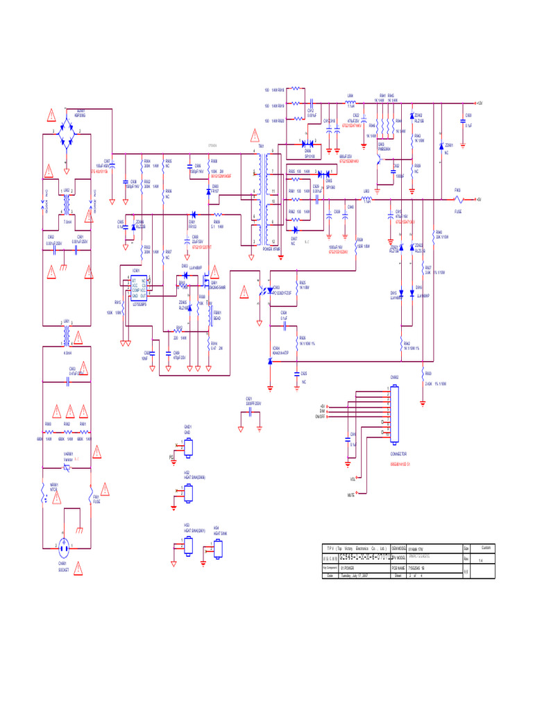 Oem Pwpc721hsy1, 715G25452 Psu | PDF | Electrical Engineering | Electronics