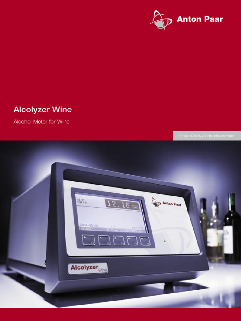 Alcolyzer Wine | PDF