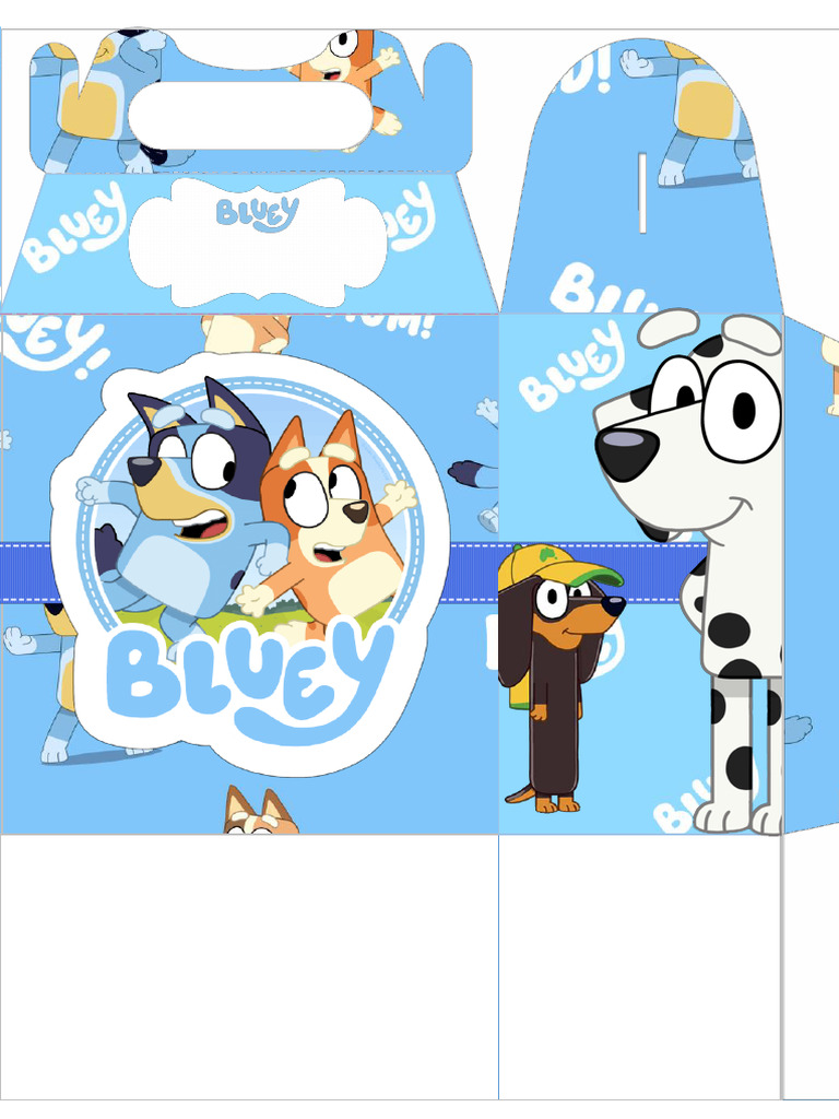 Cajita Dulcera Bluey Varon Pdf