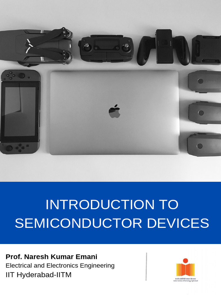 Introduction To Semiconductor Devices: IIT Hyderabad-IITM | PDF