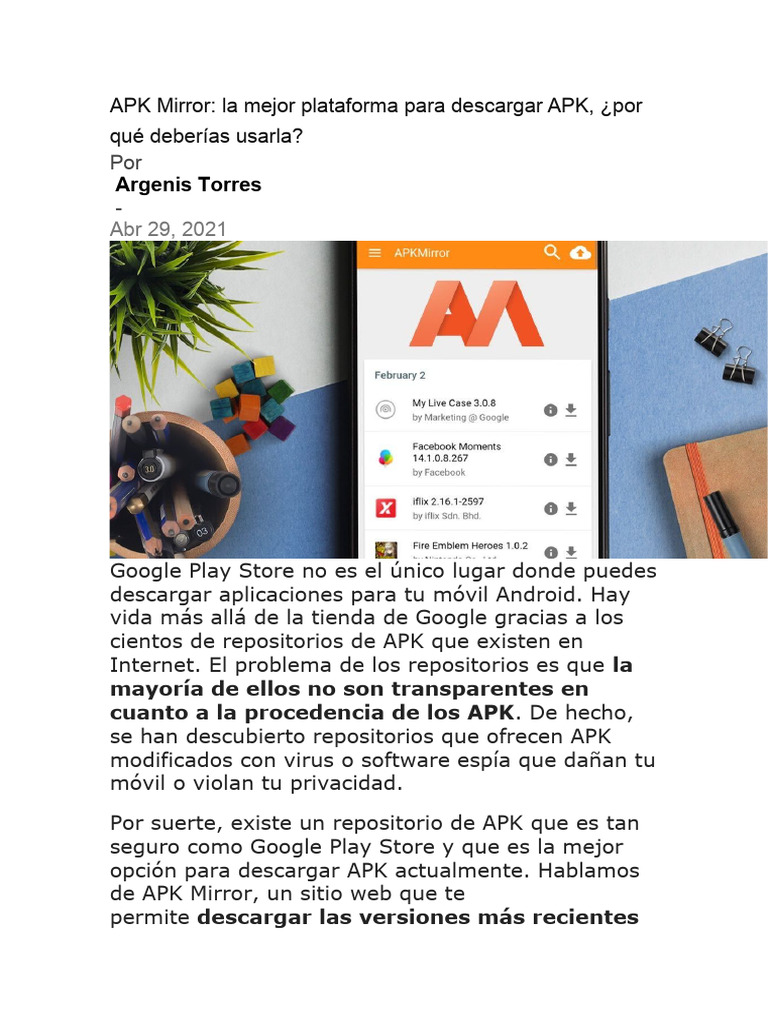 APK Mirror | PDF