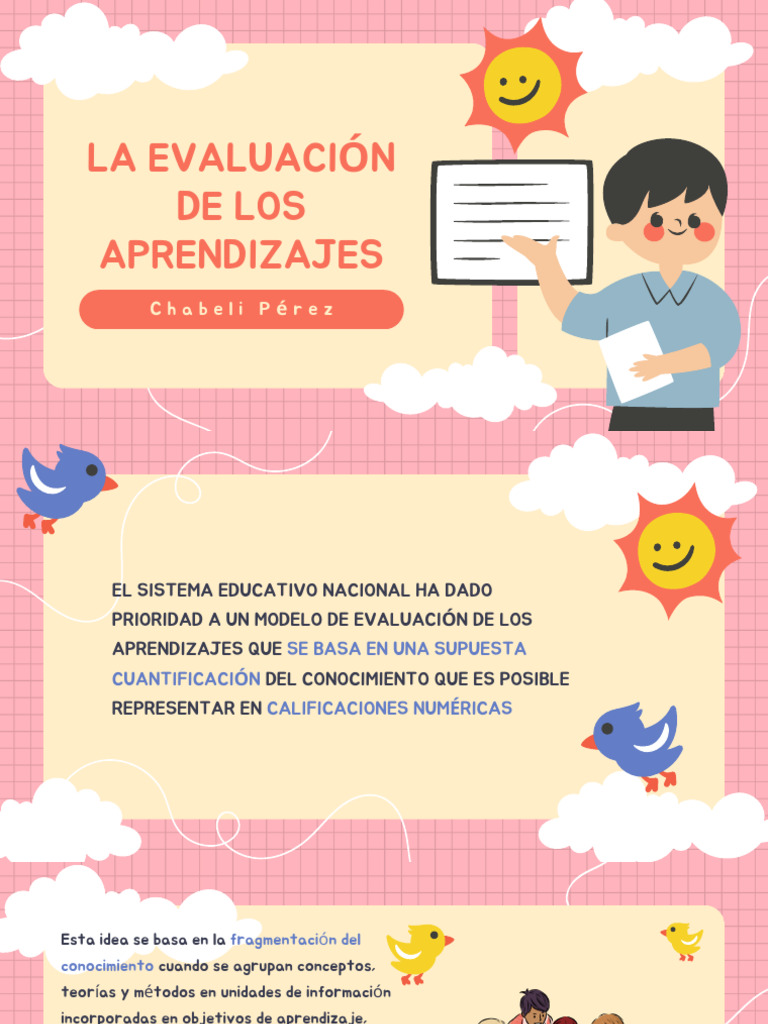 La Evaluación de Los Aprendizajes | PDF