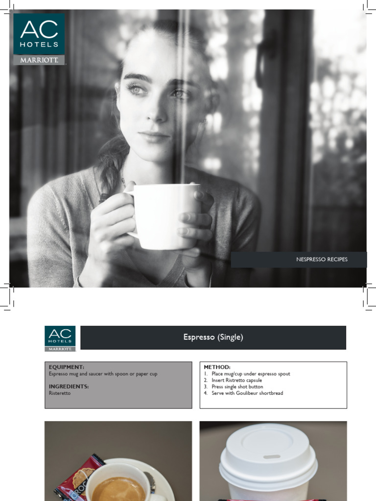 AC Coffee Nespresso Método de Preparación | PDF