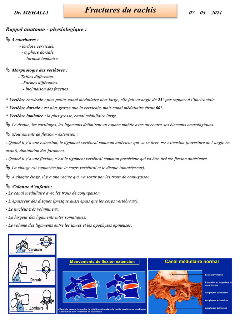 Fractures-du-rachis | PDF