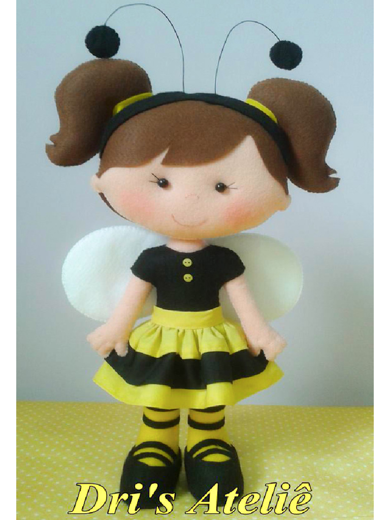Gartuito - Menina Abelhinha - Boneca | PDF