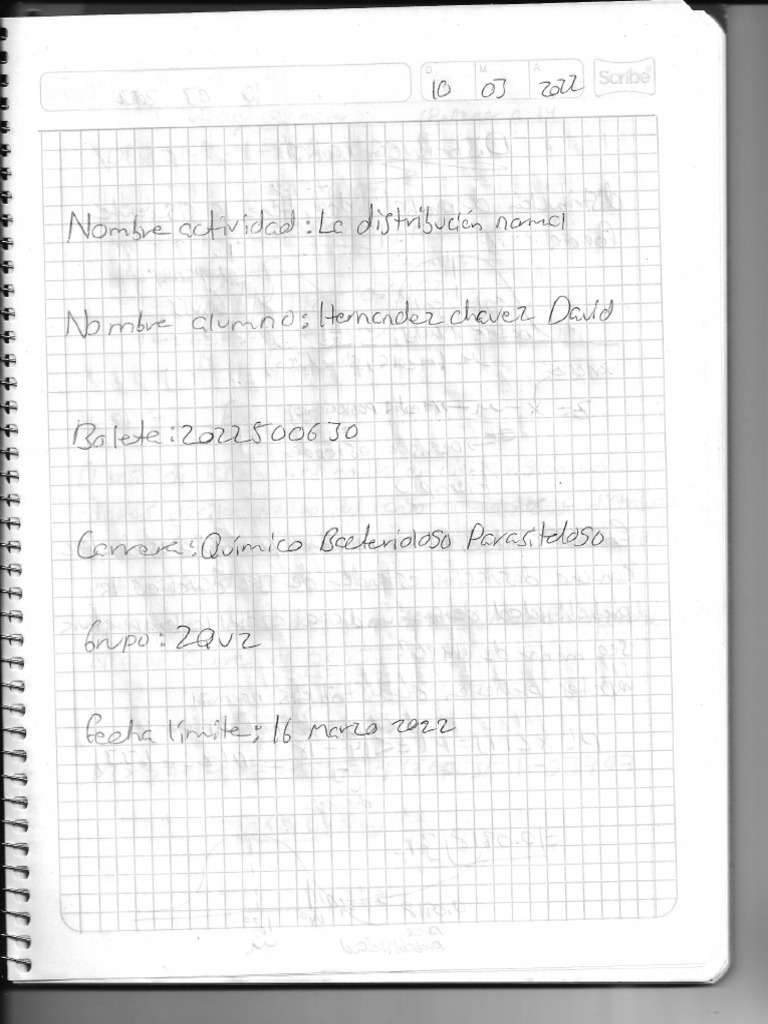 Tarea Distribucion Normal | PDF