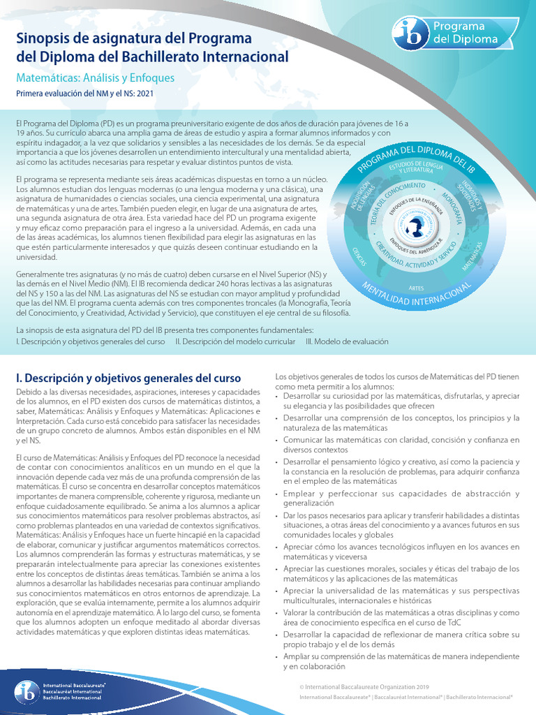 MATEMÁTICAS ANÁLISIS Y ENFOQUES (NM) | PDF MATEMÁTICAS ANÁLISIS Y ENFOQUES (NM) | PDF