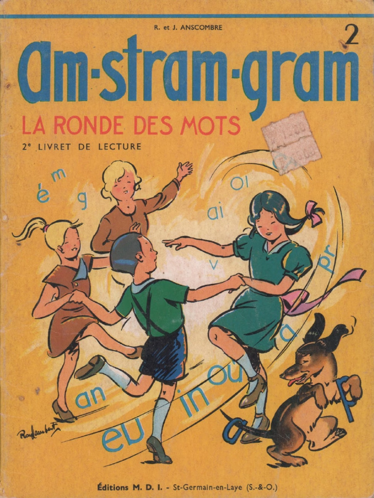 CP - Français - Amstramgram 2 Ou La Ronde Des Mots - Livre de Lecture ...