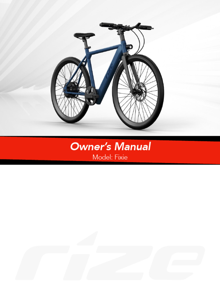 Fixie Ebike | PDF