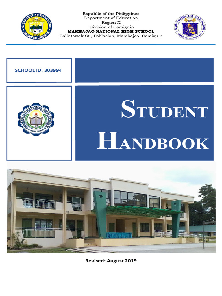 Students Handbook Final | PDF