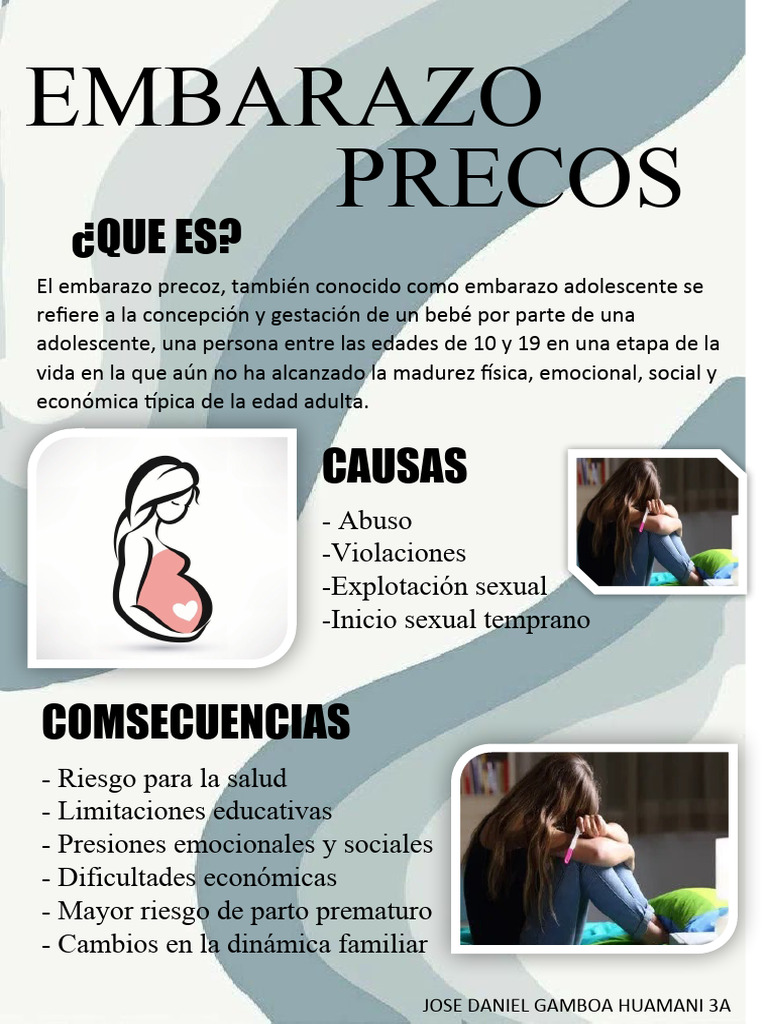 El Embarazo Precoz | PDF