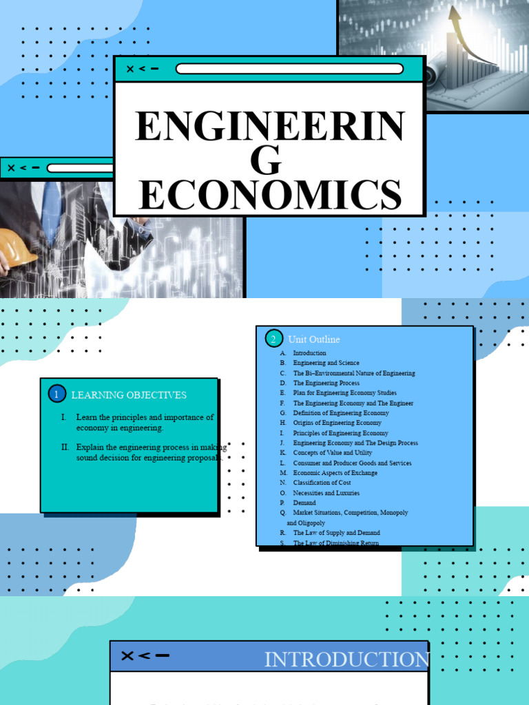 Module 1 Engineering Economics | PDF | Demand | Supply (Economics)