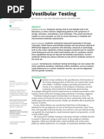 Gans Sensory Organization Performance (SOP) Test | PDF | Vertigo ...