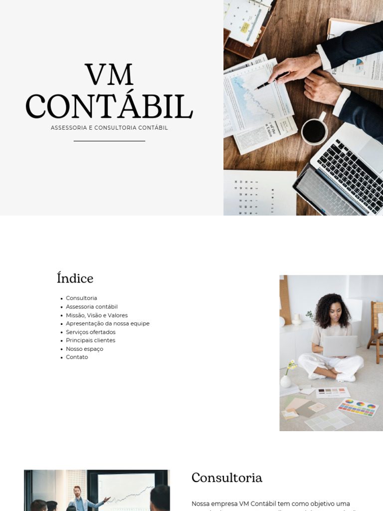 Portfólio VM Contábil | PDF