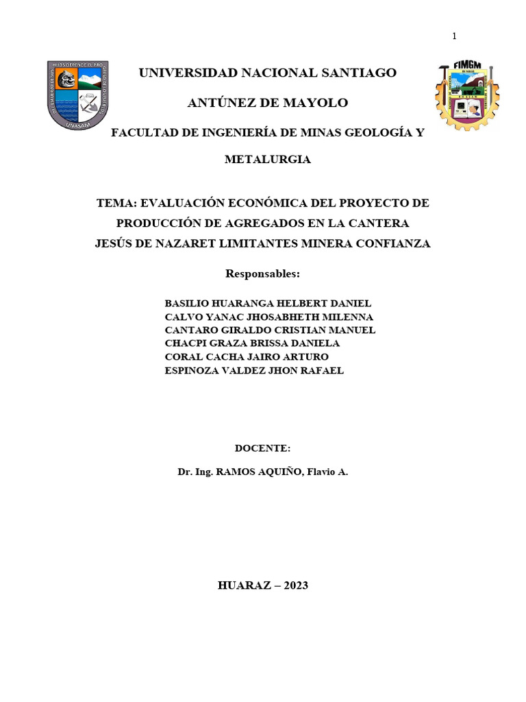 Evalua 1 | PDF