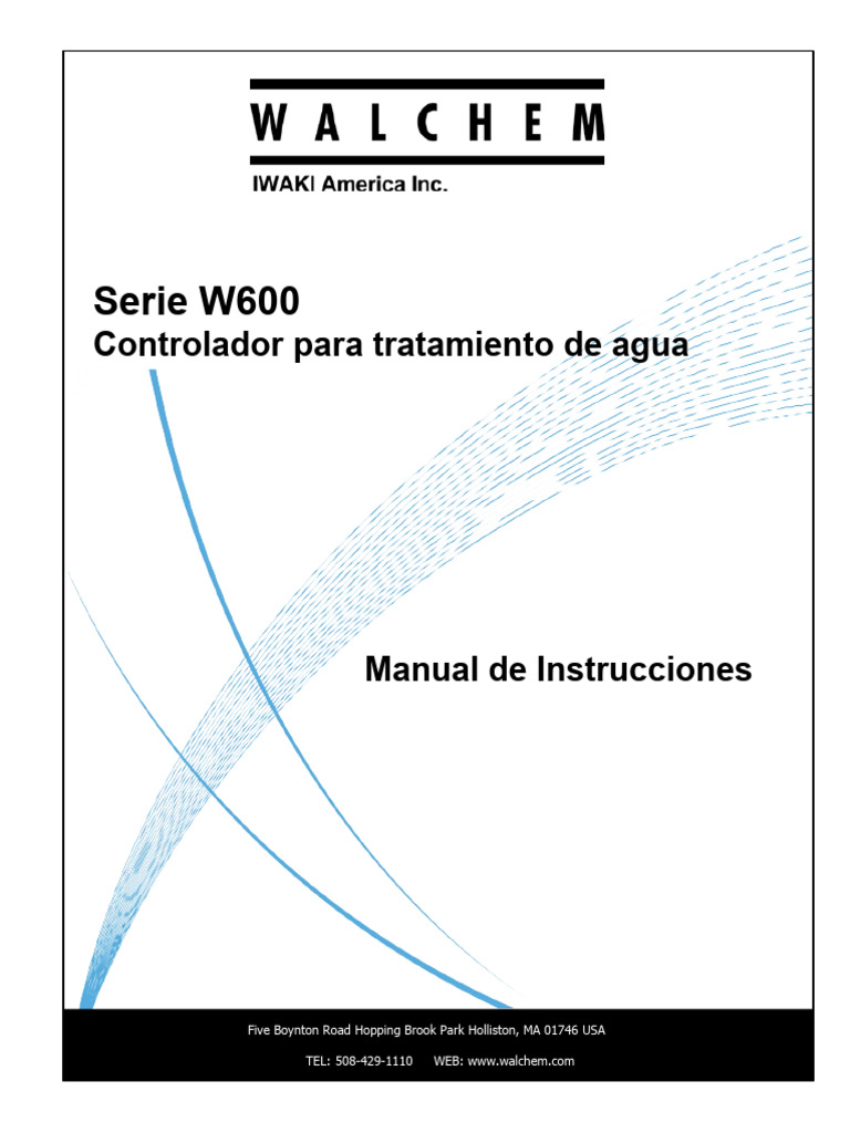 Controlador W600: Manual de Instrucciones | PDF | USB | Relé