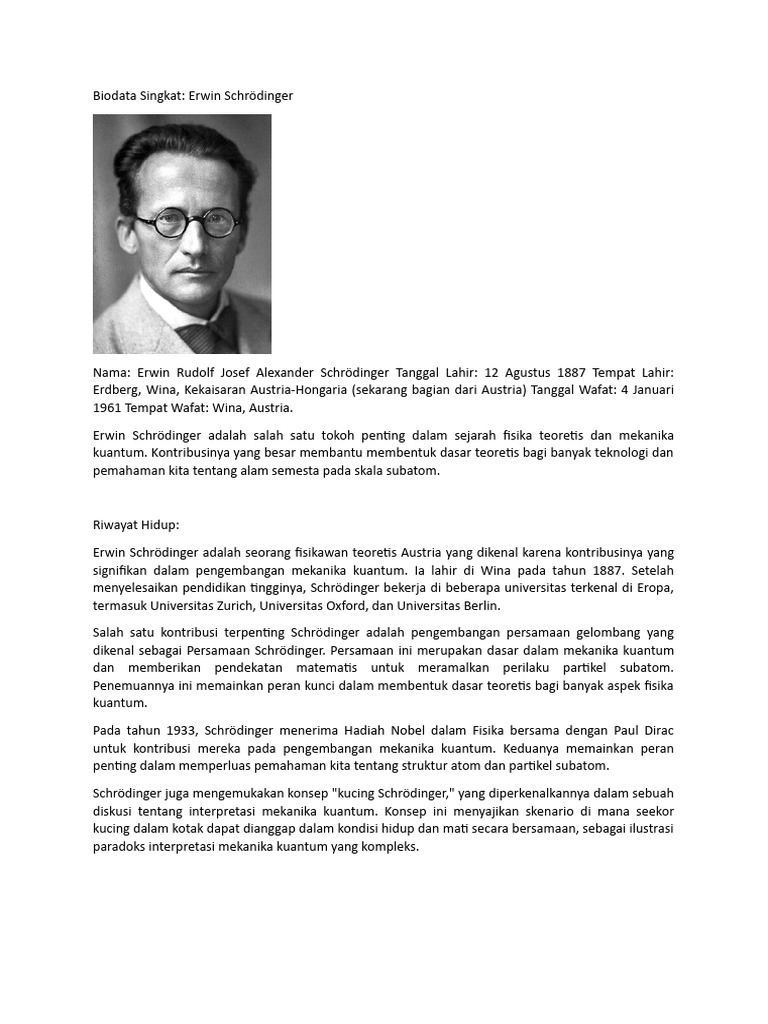 Tugas Ipa Mencari Biodata Ilmuan | PDF