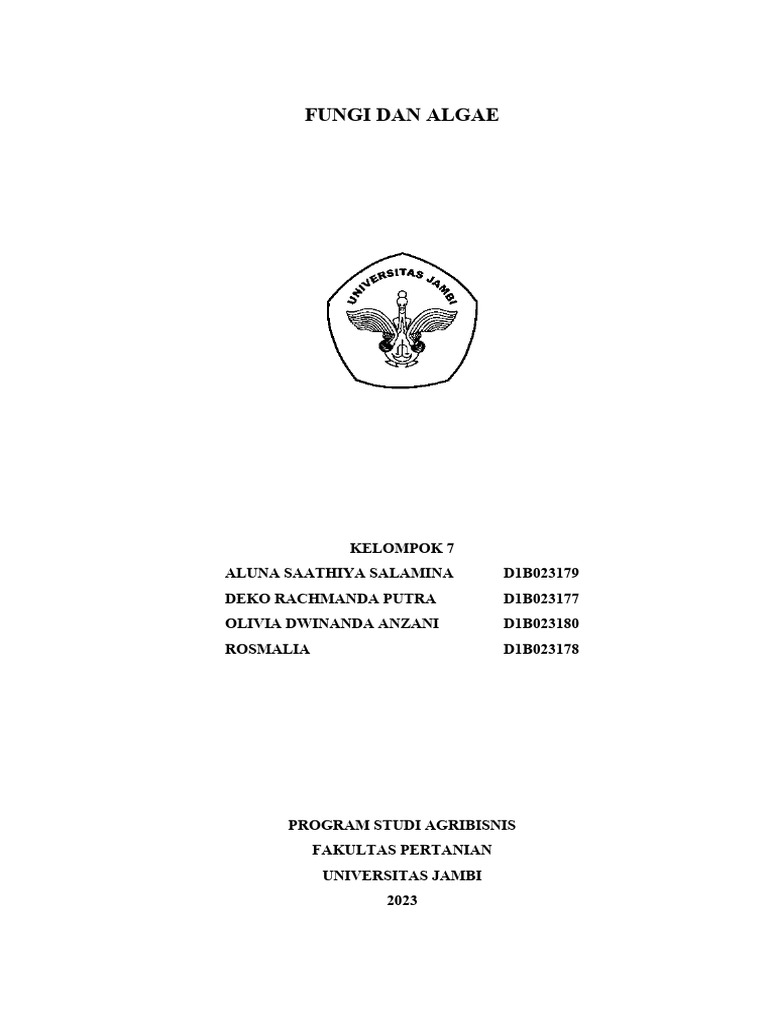Fungi Dan Algae | PDF