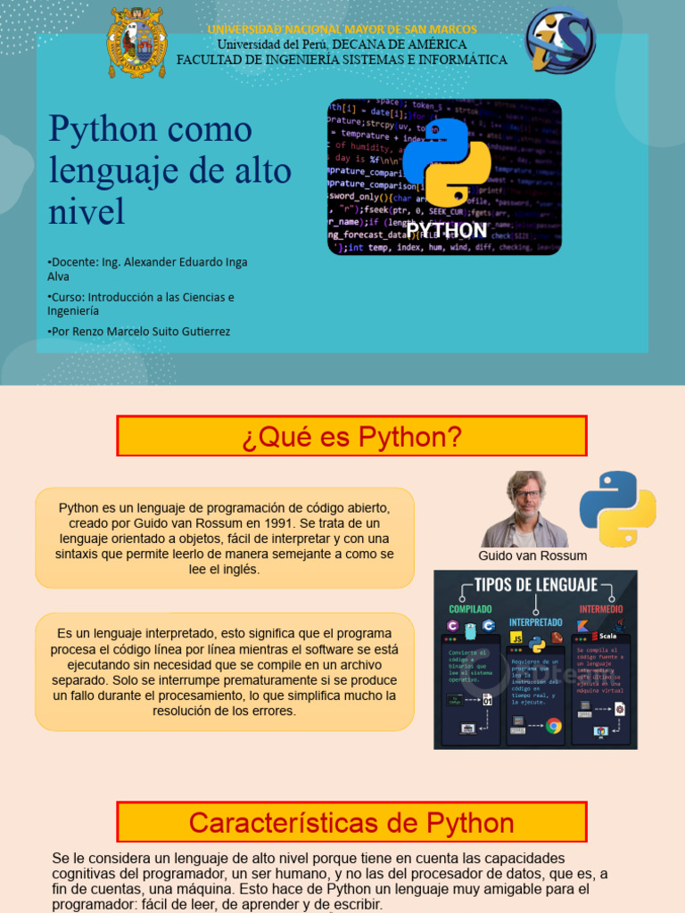 Python Como Lenguaje de Alto Nivel | PDF | Arte | Informática