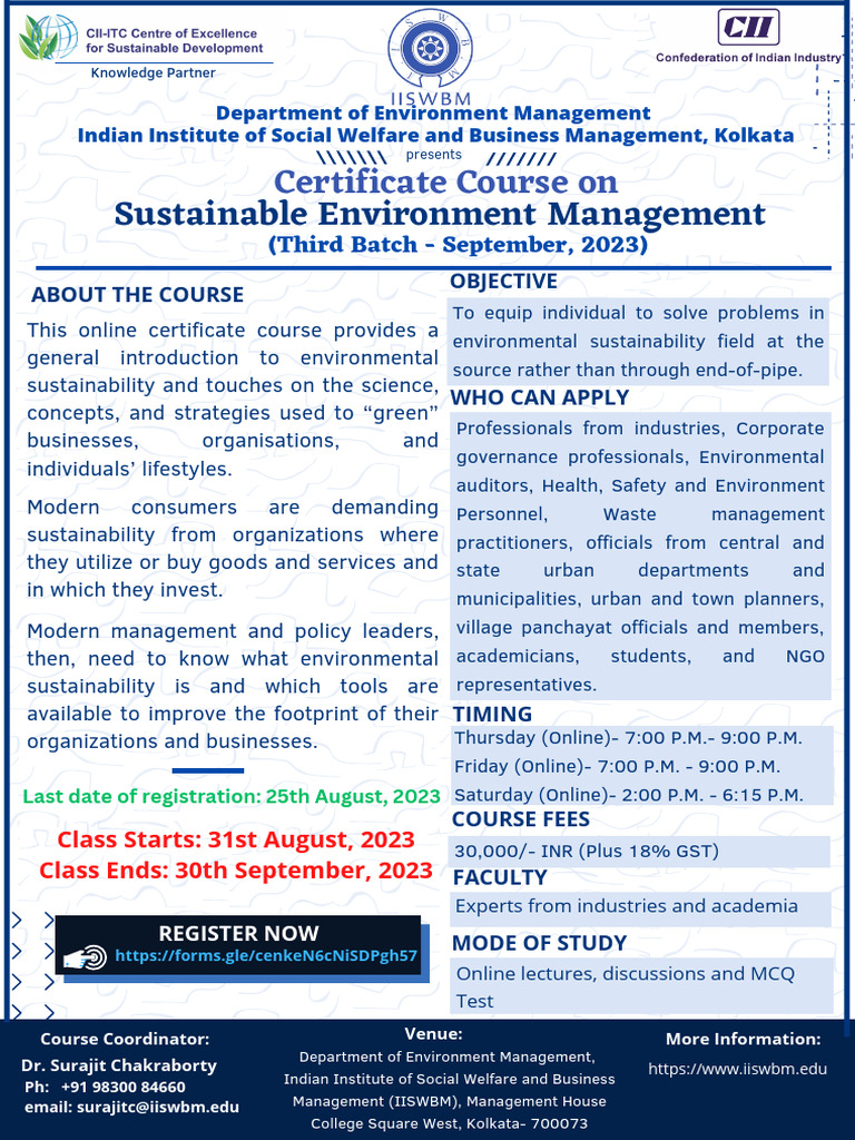 Sustainable Environment Management v2 | PDF | Science & Mathematics