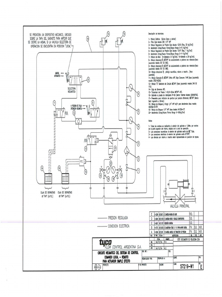Diagrama Hidroneumático - Ejemplo | PDF