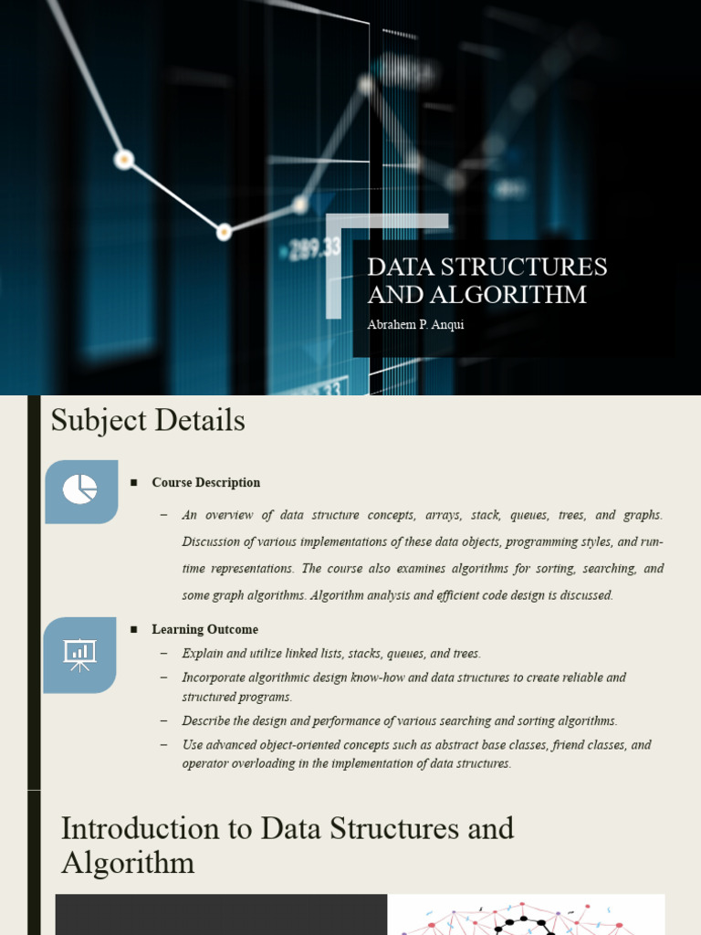 Introduction To DSA | PDF | Teaching Methods & Materials | Computers