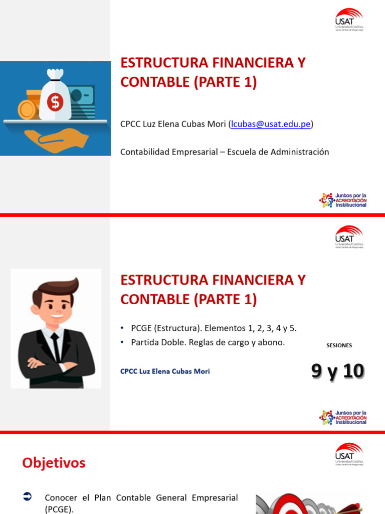 ESTRUCTURA FINANCIERA Y CONTABLE (Part I) | PDF