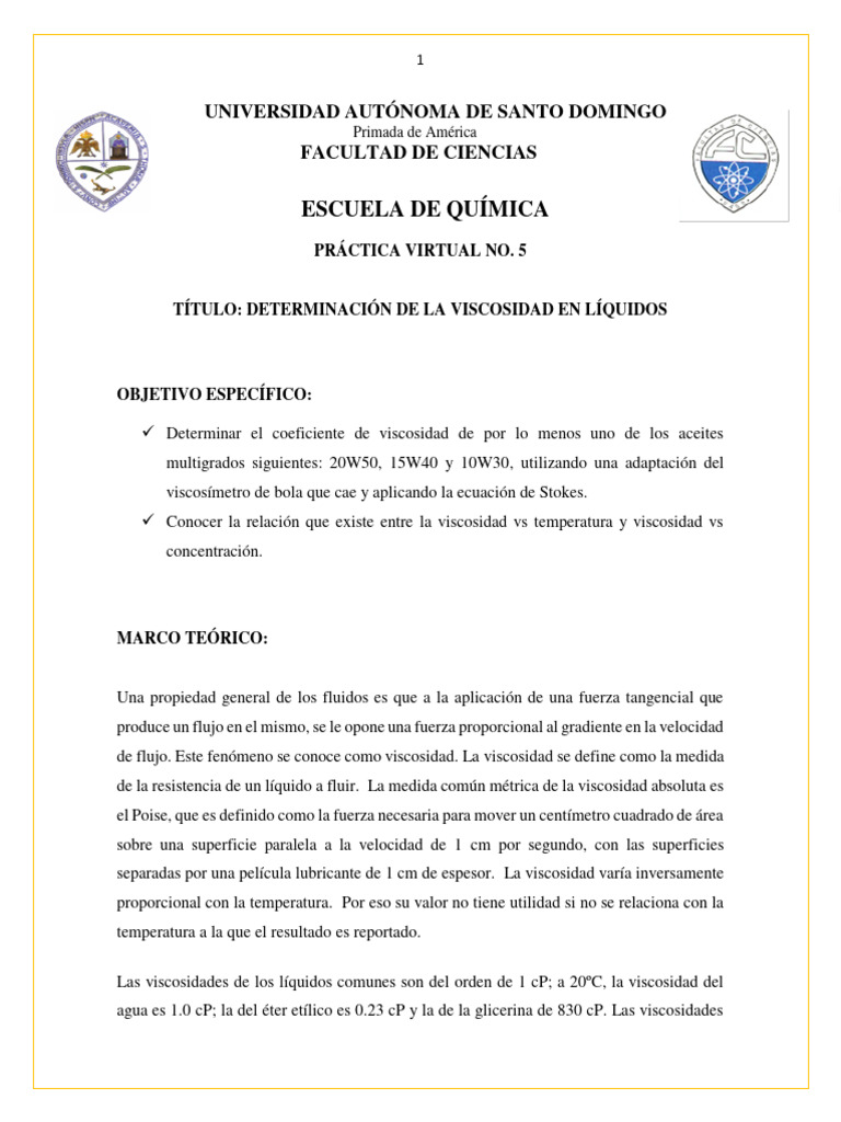 Práctica Virtual No. 5. Marco Teórico | PDF