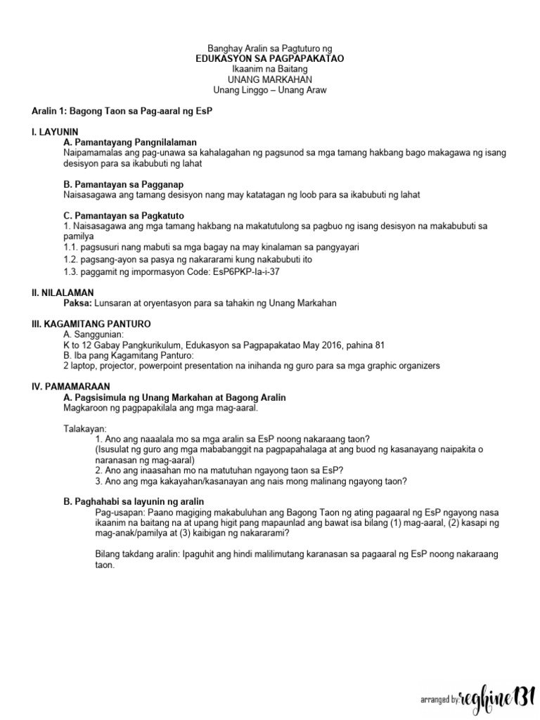 Esp DLP W1 D1-D5 | PDF