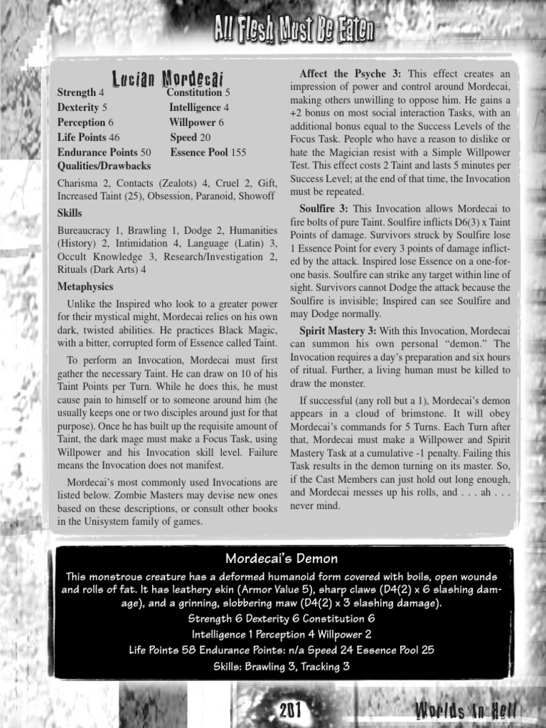 AFMBE - All Flesh Must Be Eaten (Revised)[202-224] | PDF