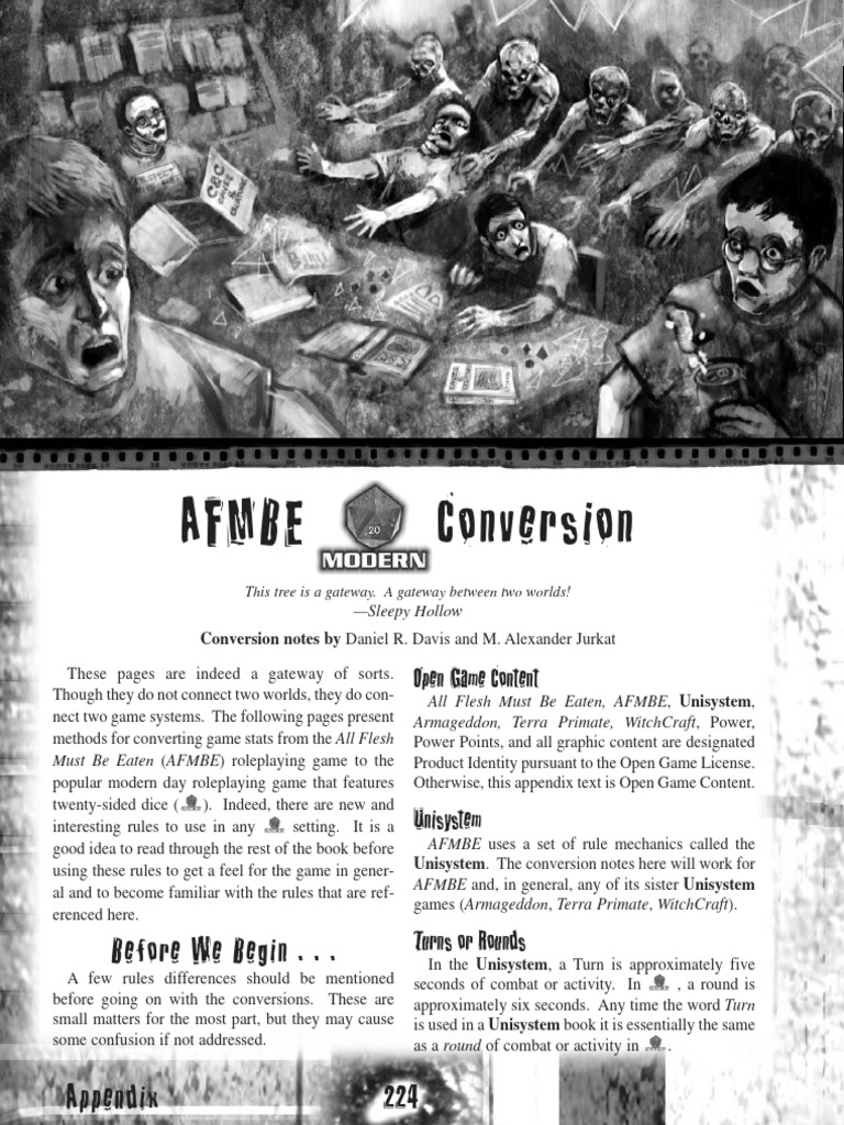 AFMBE - All Flesh Must Be Eaten (Revised) (225-257) | PDF