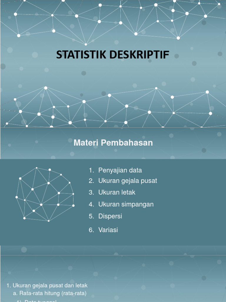 Statistika (Statistik Deskriptif) | PDF