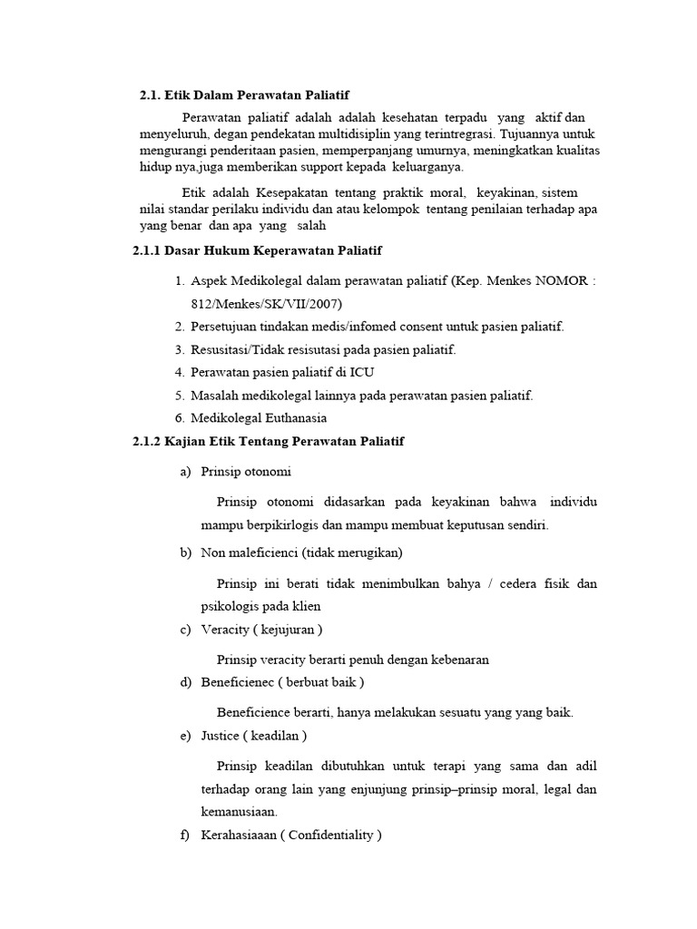 Rangkuman Paliatif | PDF