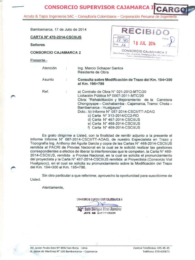 Cambio de Trazo PDF | PDF