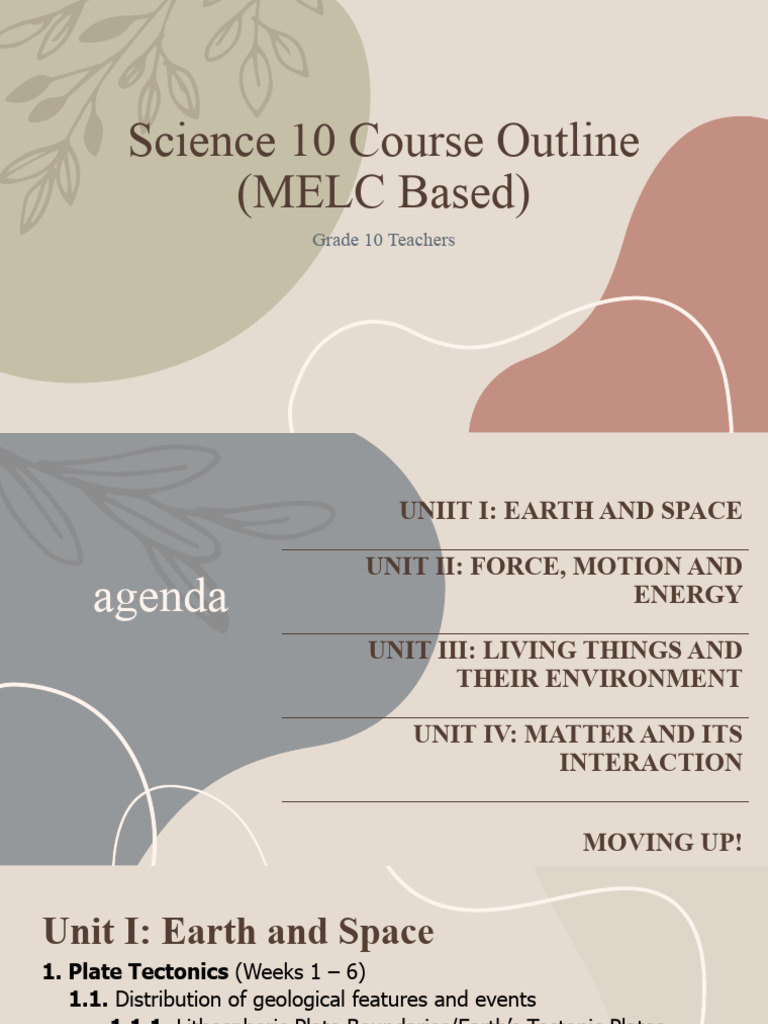 Science 10 Course Outline | PDF