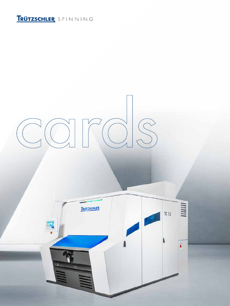 TC 15 Carding Machine Overview | PDF