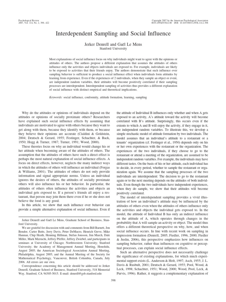 Denrell LeMens 2007 PR | PDF