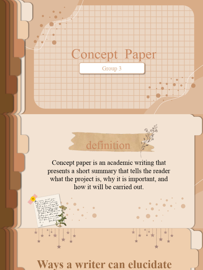 Concept Paper G3Report | PDF | Business