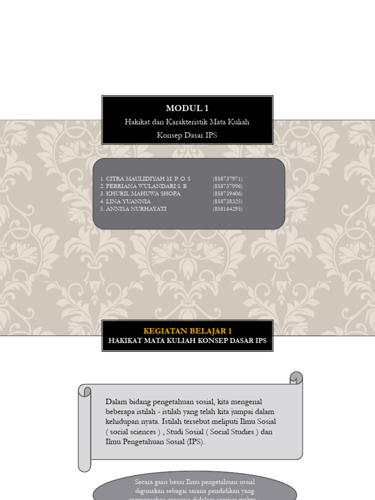 Kdi-Modul 1 | PDF | Karier & Perkembangan | Sains & Matematika