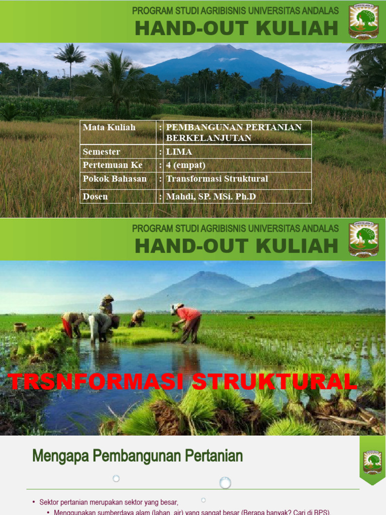 Transformasi Struktural | PDF | Teknologi & Rekayasa