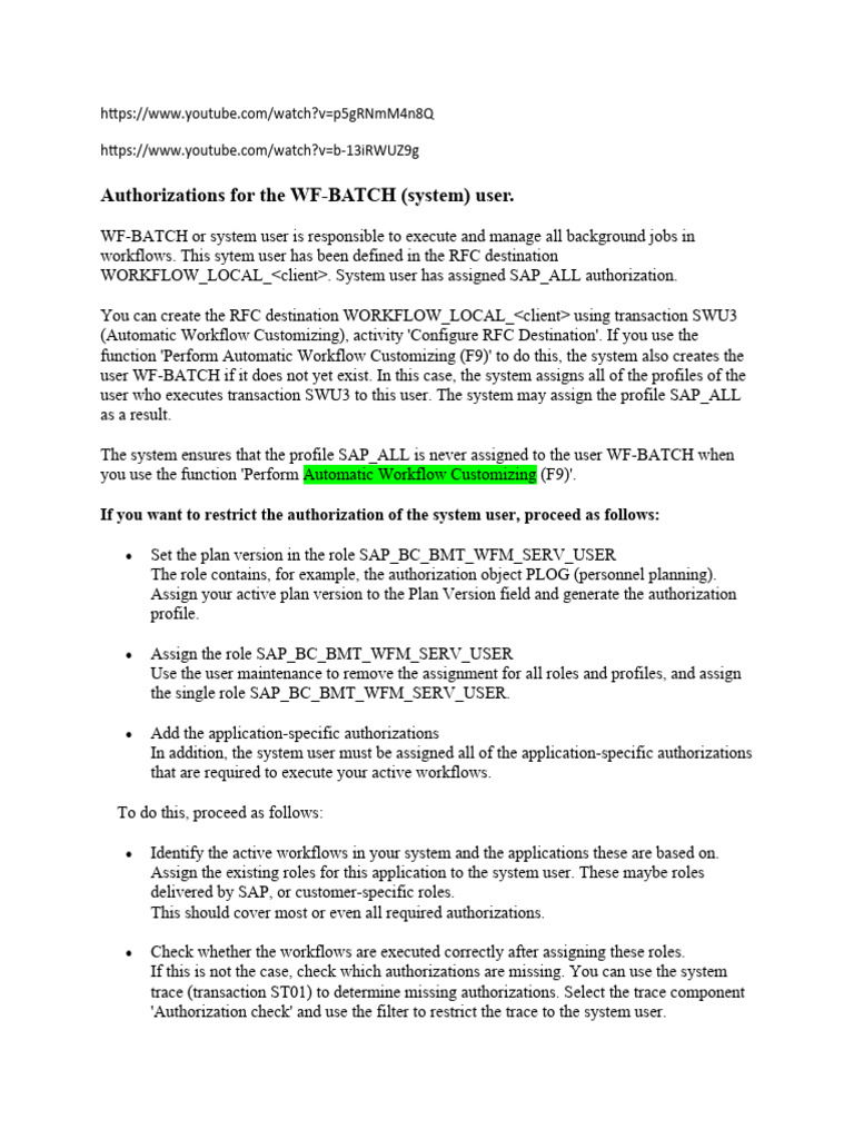 Workflow Authorization | PDF | Software Development | Computer Programming