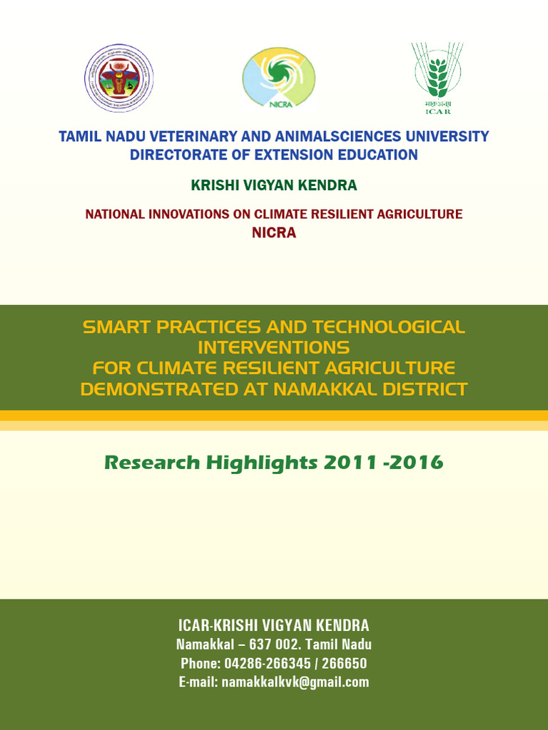 Nicra Smart Practices and Technological Interventions | PDF