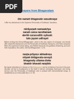 Mangalacharan in English | PDF | Bhagavata Purana | Krishna