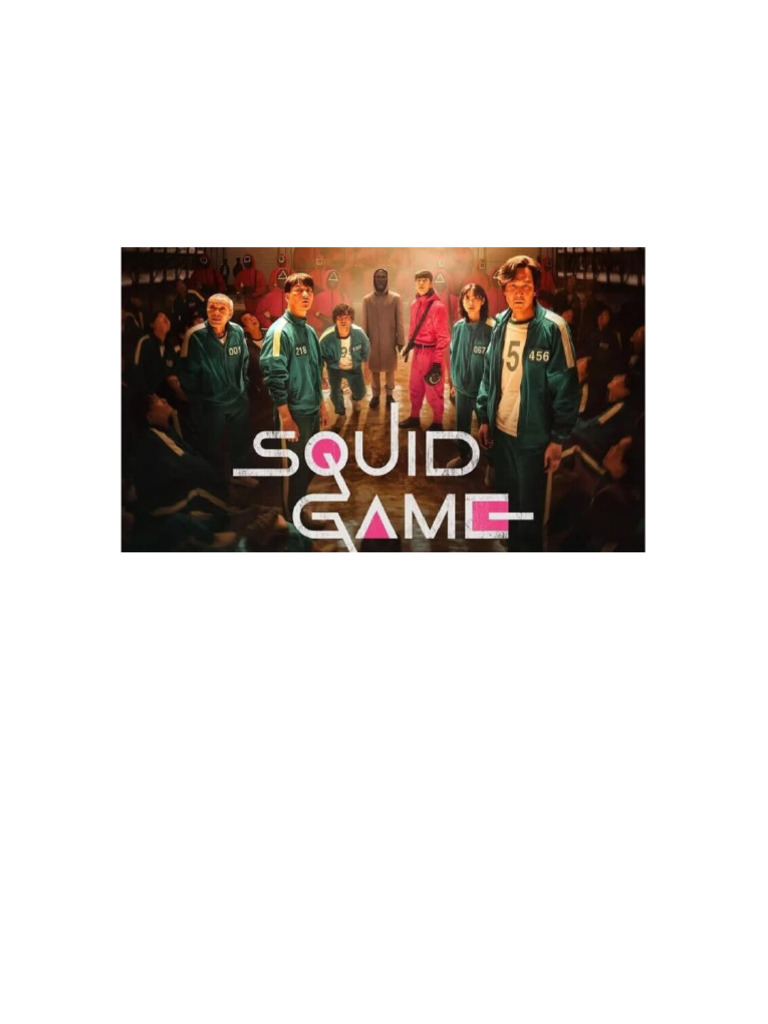Squid Game Pdf