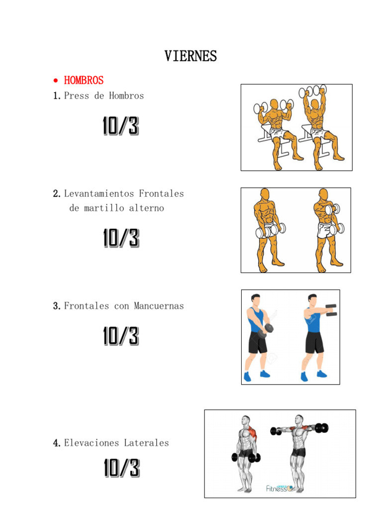 Viernes - Hombros | PDF